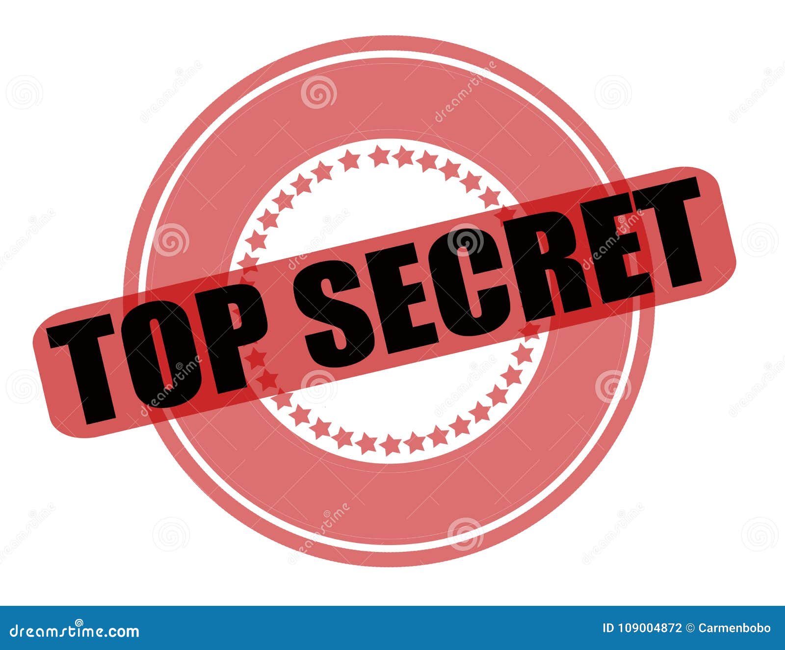 Top secret stock illustration. Illustration of pink - 109004872