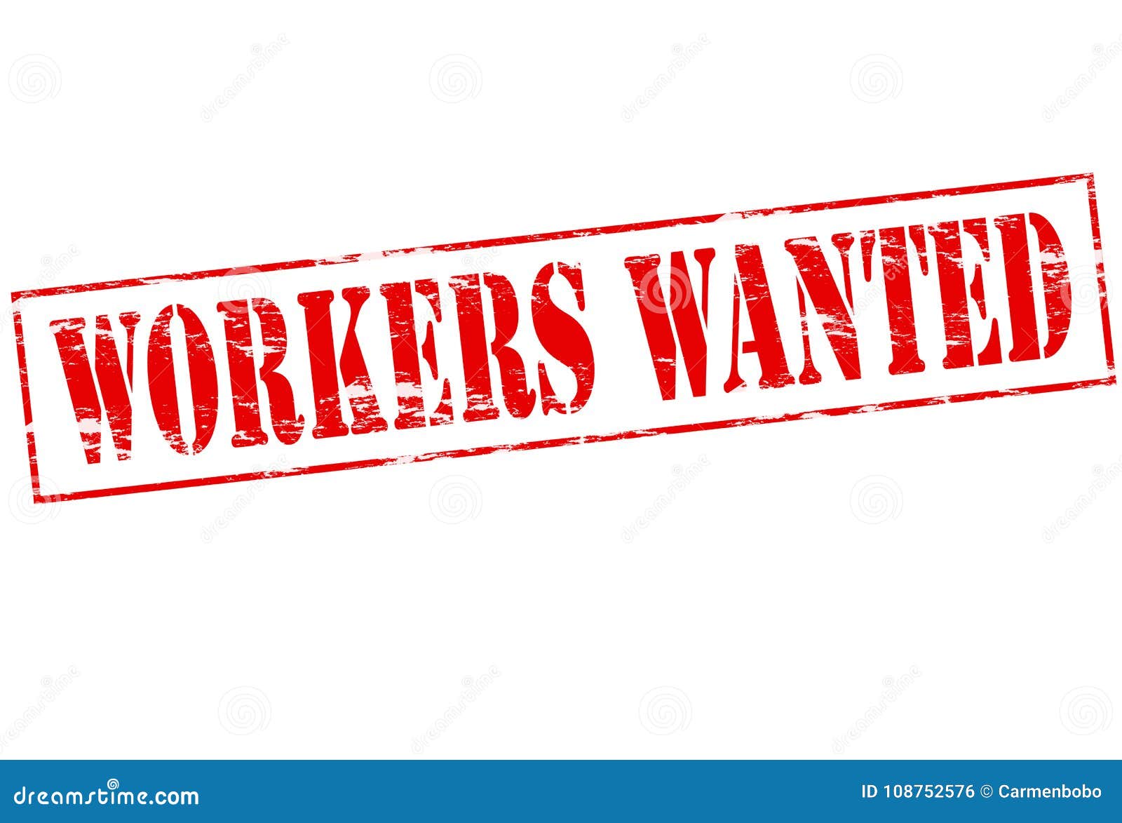 Workers wanted stock illustration. Illustration of miscellaneous ...