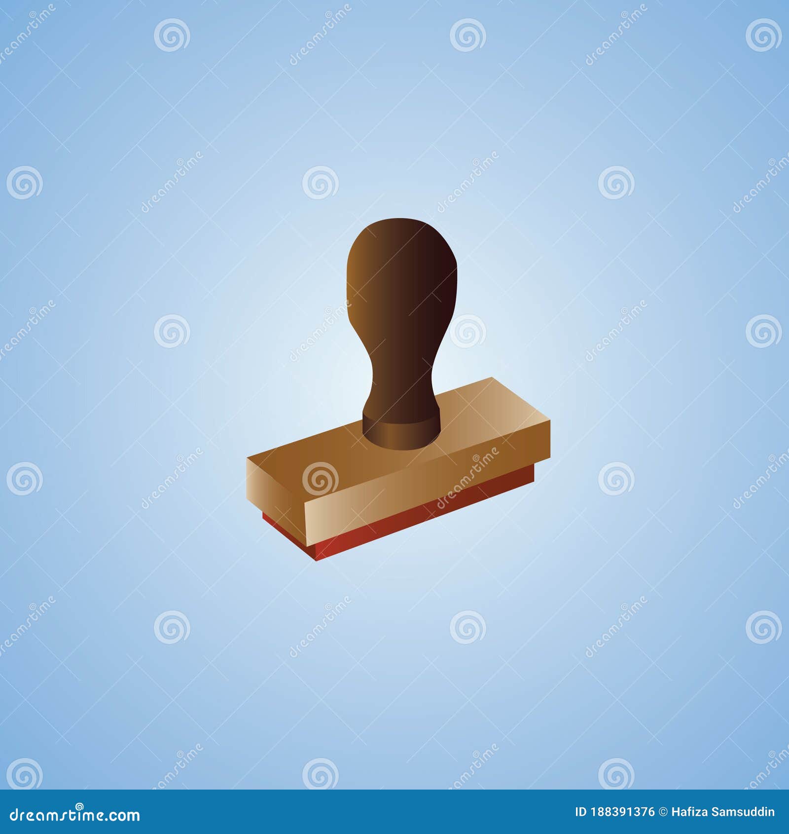 Rubber Stamp. Vector Illustration Decorative Design Stock Vector ...