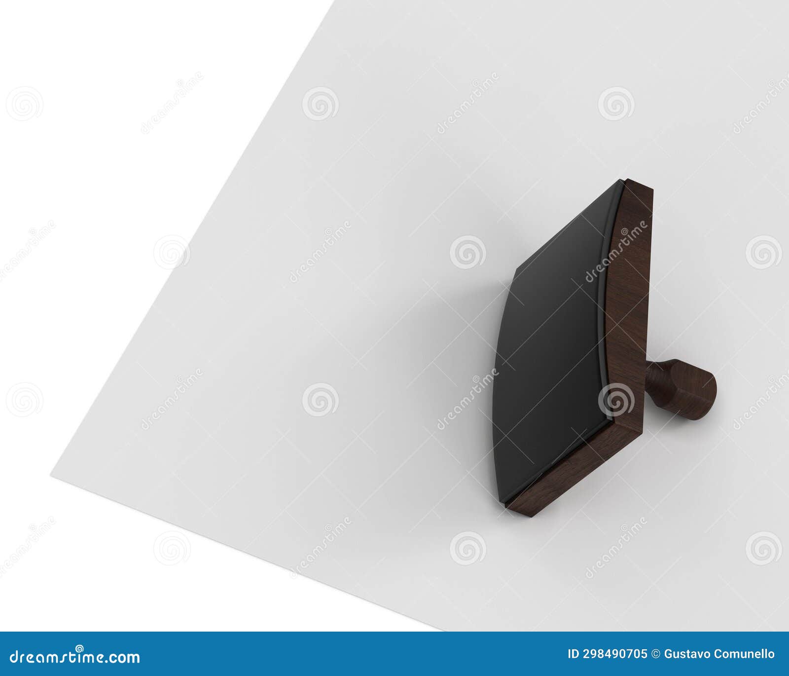 Rubber Stamp on White Background Stock Image - Image of desk, designs ...