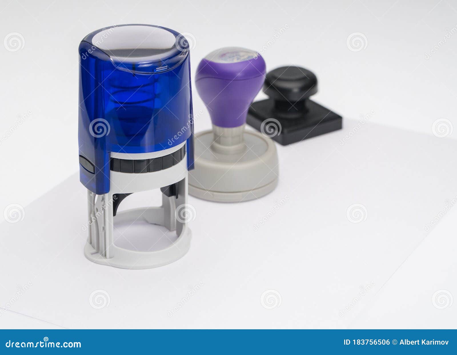 Rubber Stamp on a White Background Stock Photo - Image of print ...