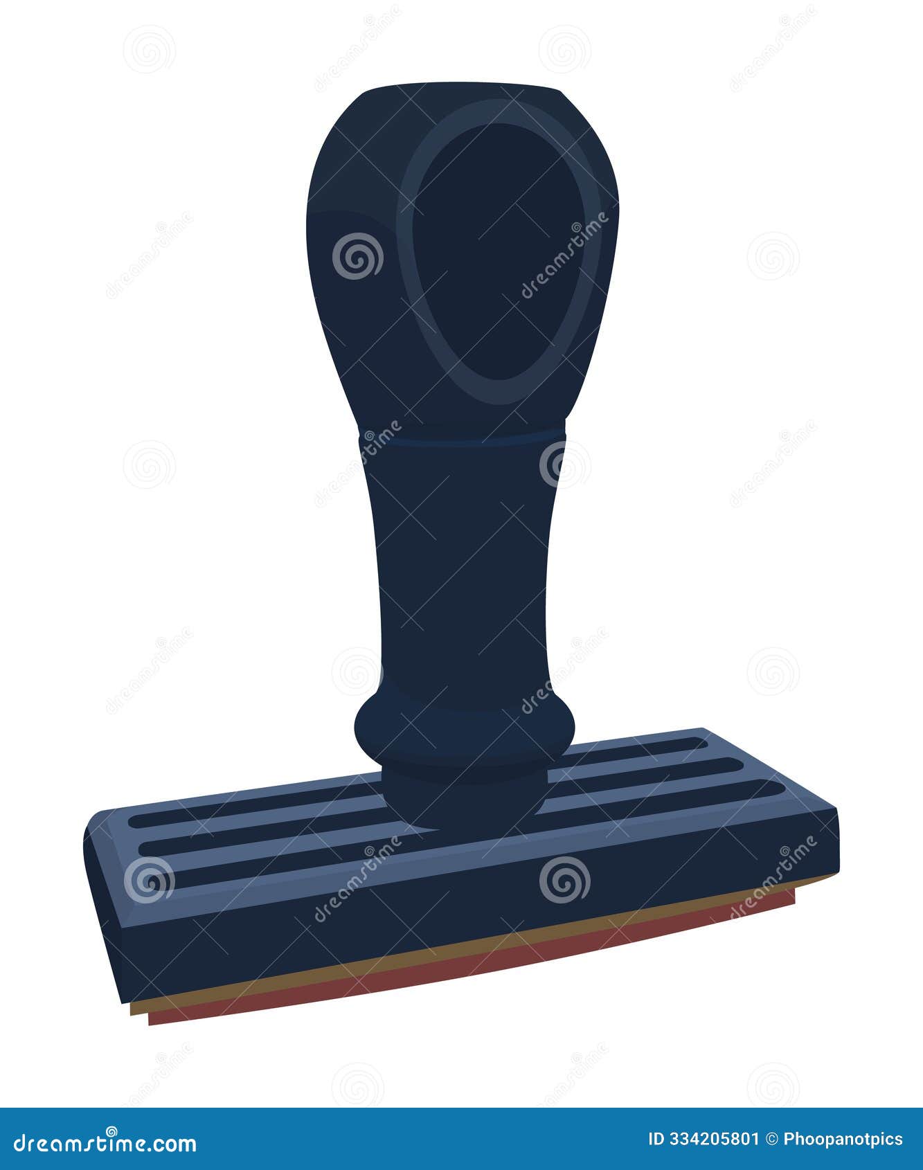 Rubber Stamp on White Background Vector Design Stock Vector ...