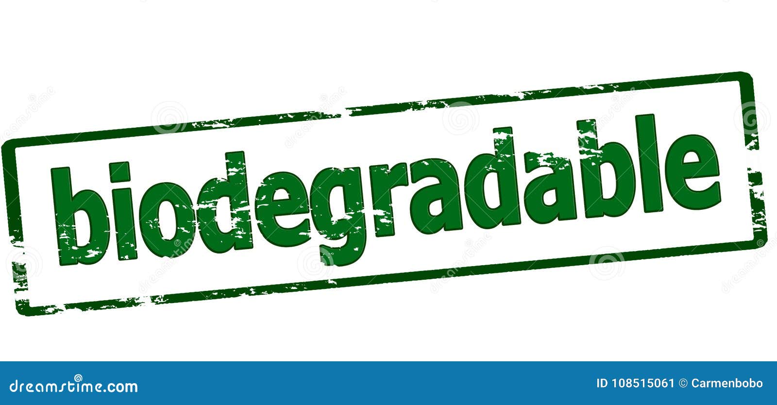 Biodegradable stock illustration. Illustration of rubber - 108515061