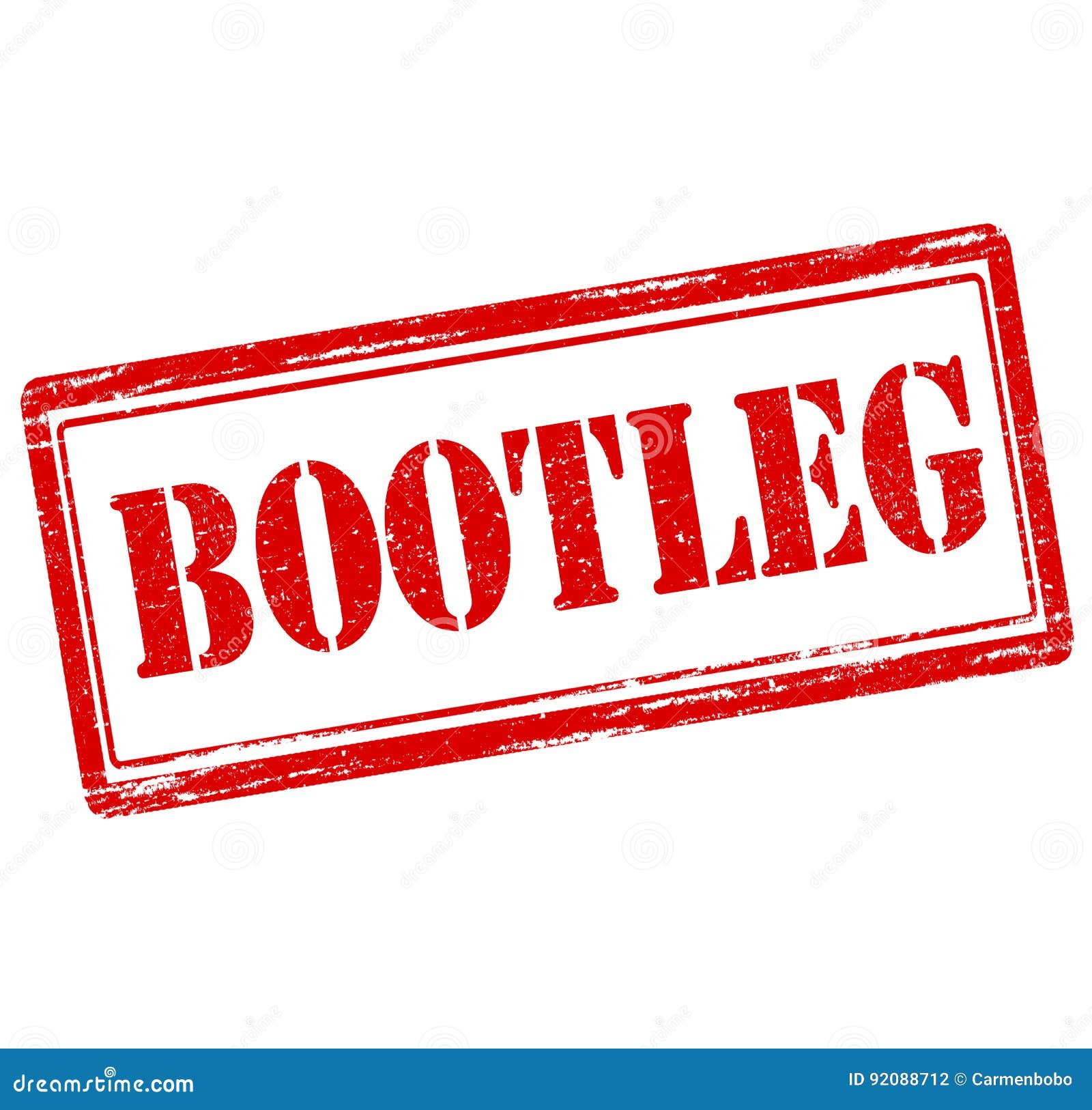 Bootleg stock illustration. Illustration of rectangular - 92088712
