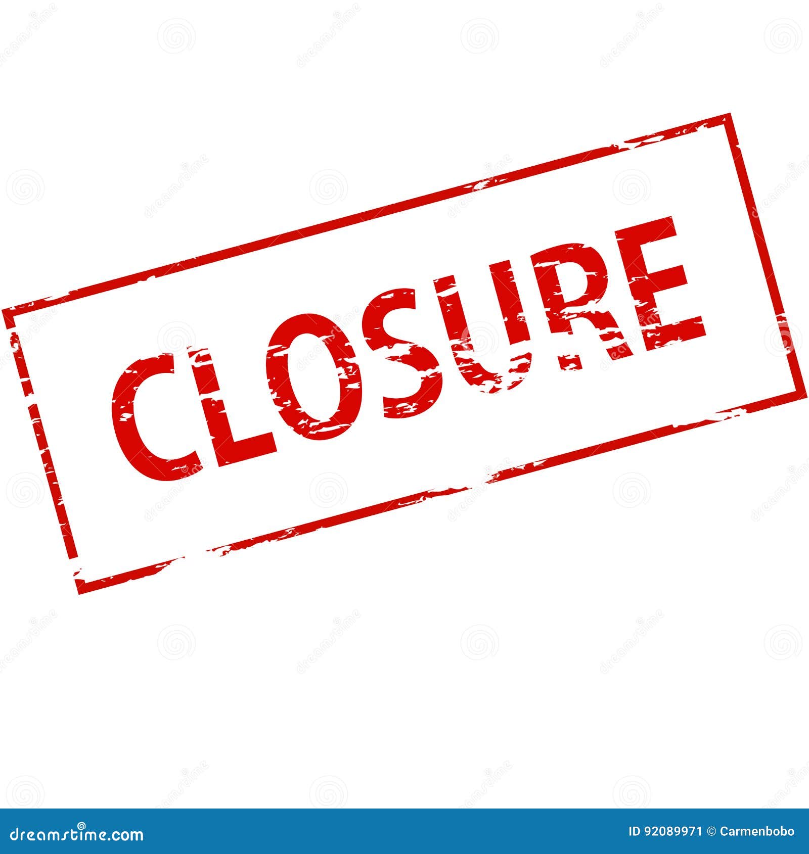 Closure stock illustration. Illustration of word, enclosure - 92089971