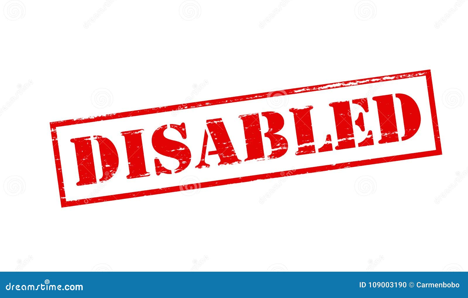 Disabled stock illustration. Illustration of symbol - 109003190