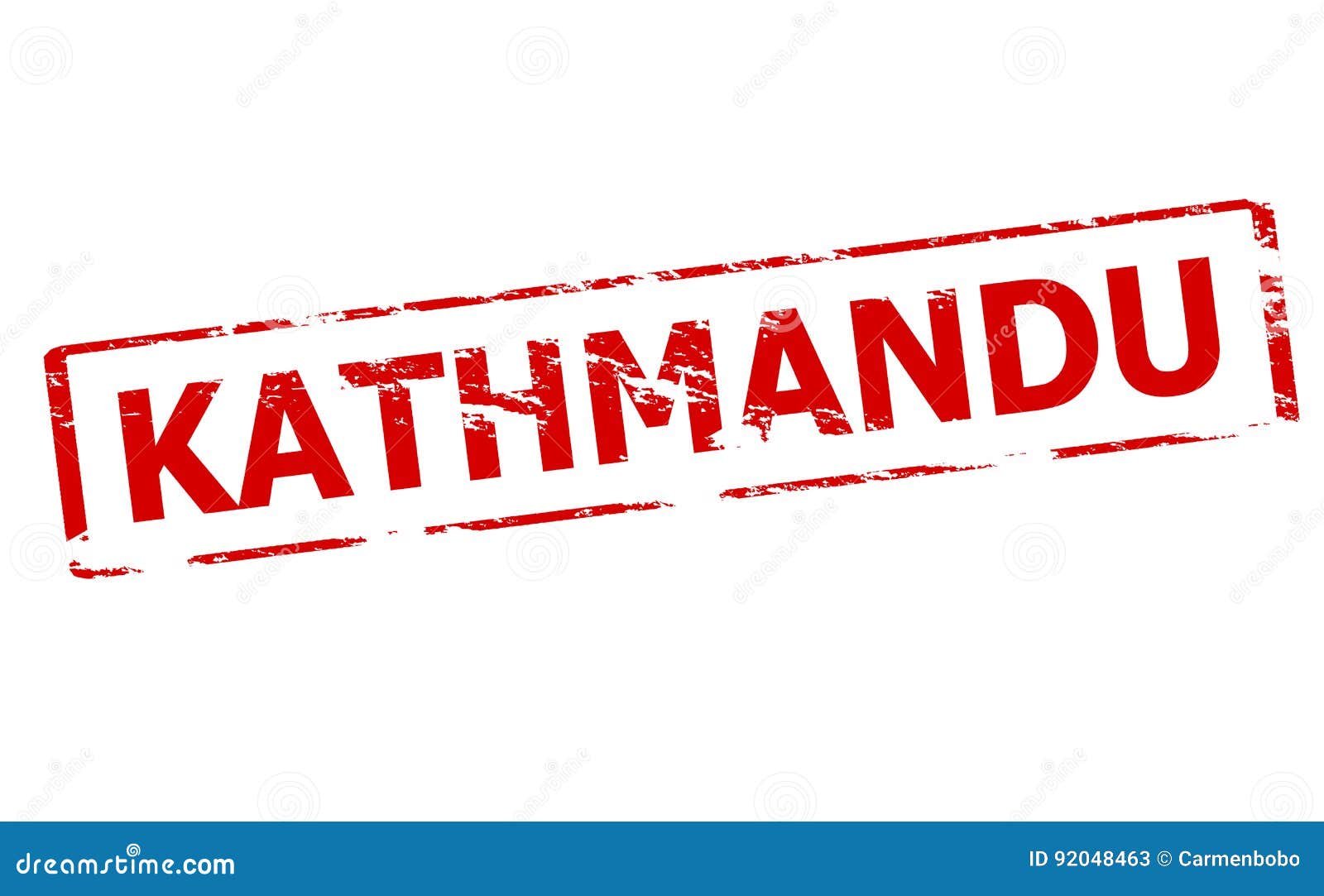 Kathmandu stock illustration. Illustration of word, sign - 92048463