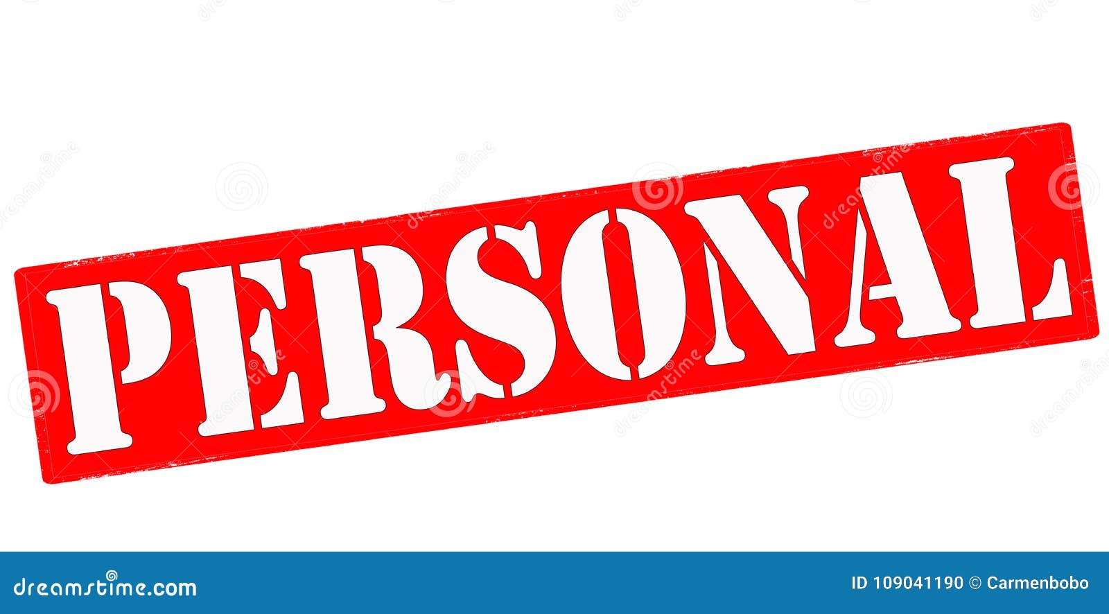 Personal stock illustration. Illustration of grunge - 109041190