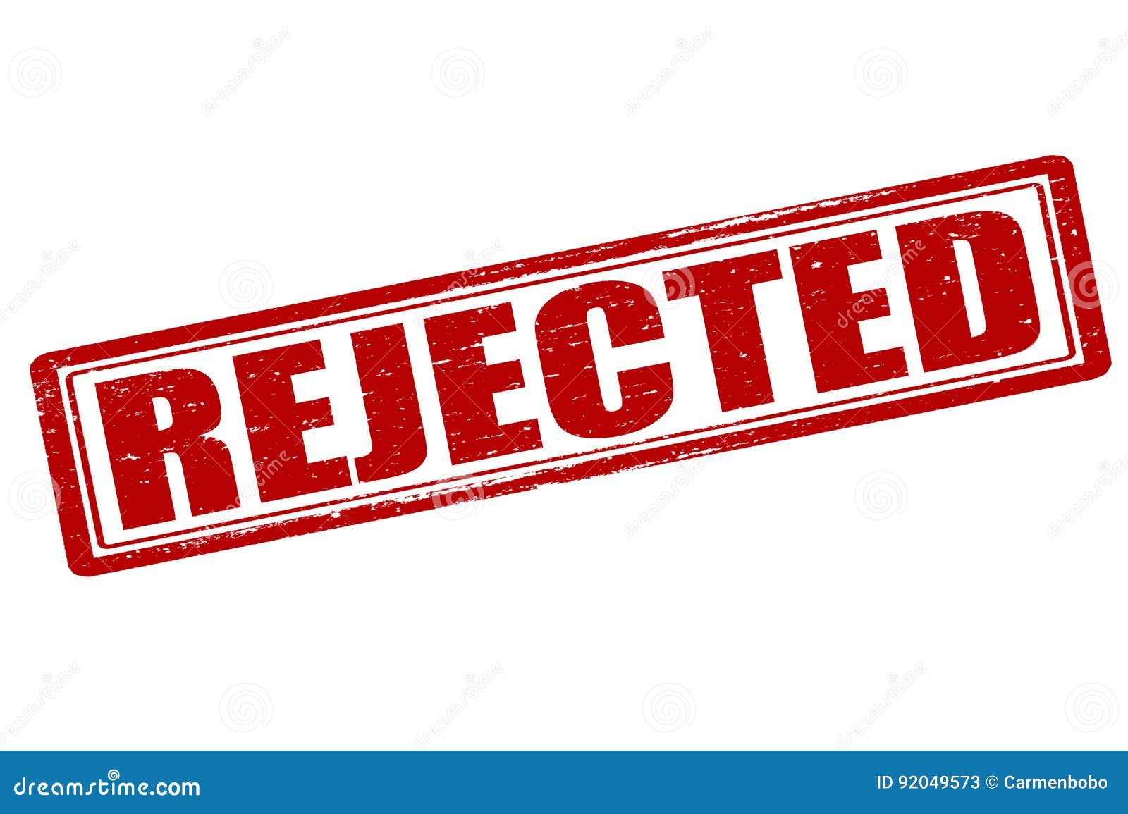 Rejected stock illustration. Illustration of grungy, refuse - 92049573