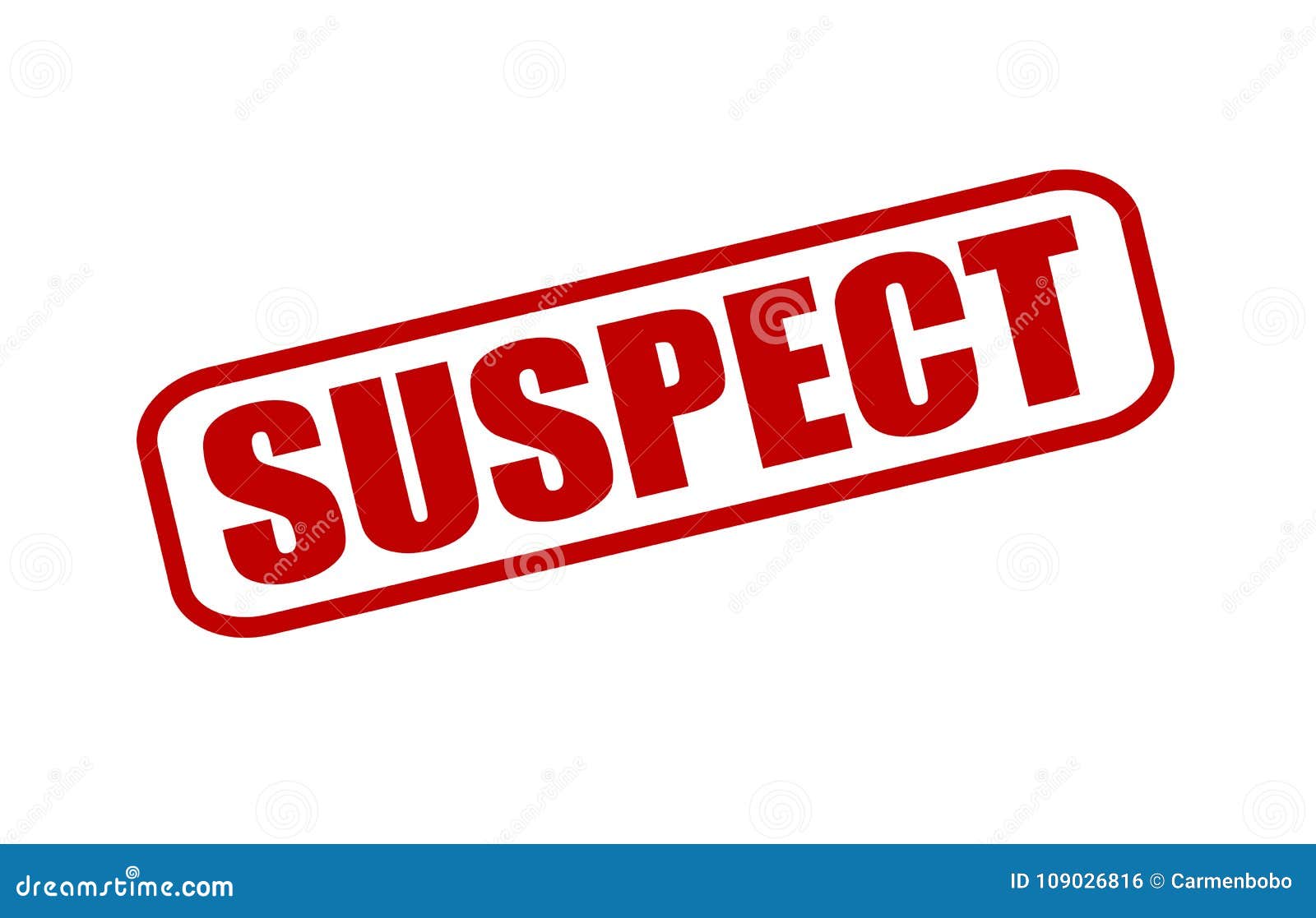 Suspect stock illustration. Illustration of stamp, miscellaneous ...