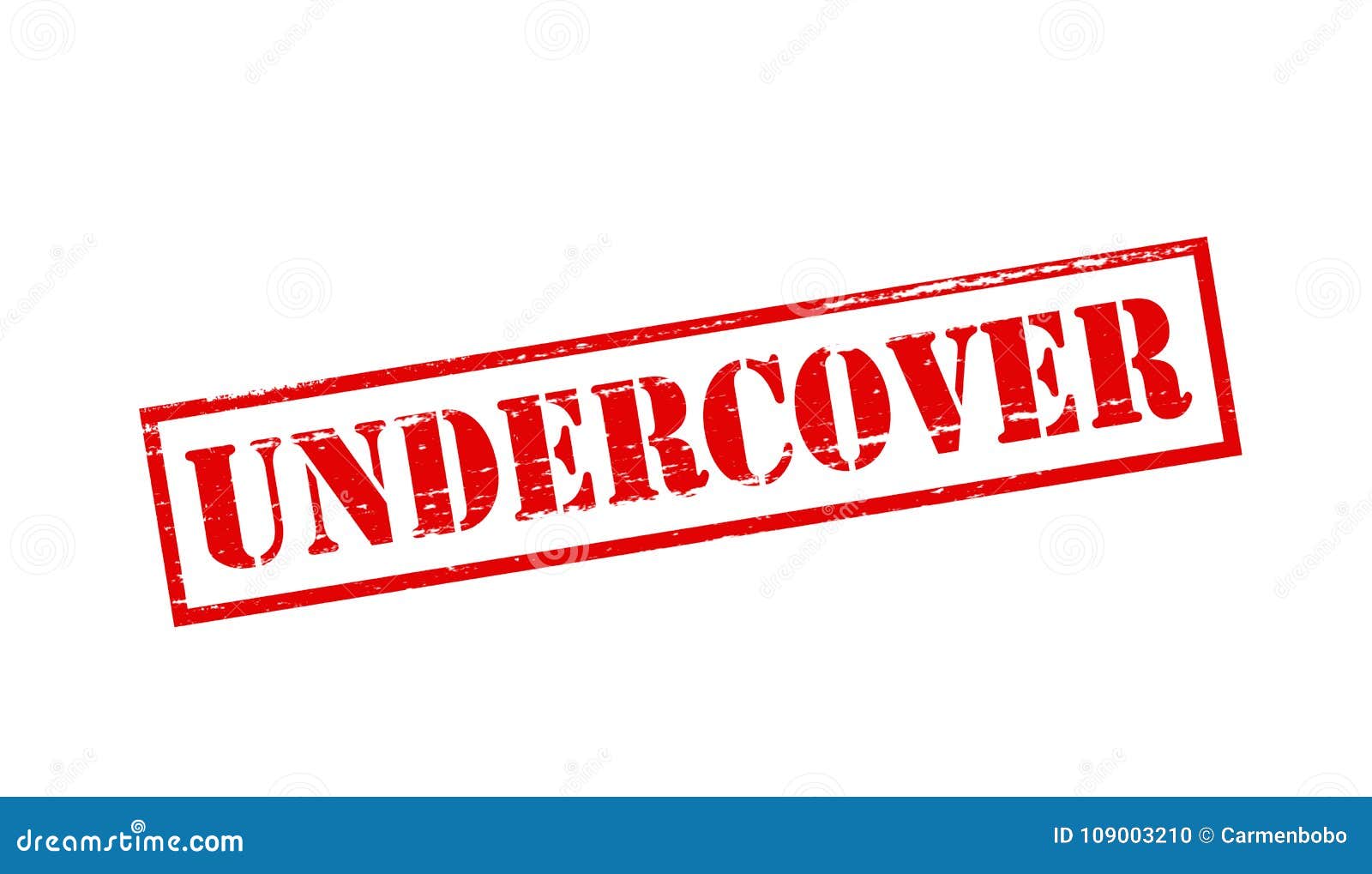 Undercover stock illustration. Illustration of miscellaneous - 109003210