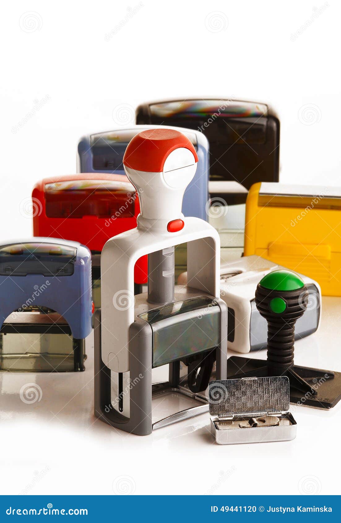 Automatic Rubber Stamp Tool Royalty-Free Stock Image | CartoonDealer ...