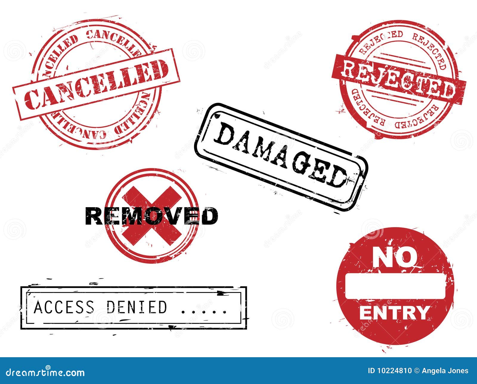 Rubber stamps collection stock vector. Illustration of imprint - 10224810