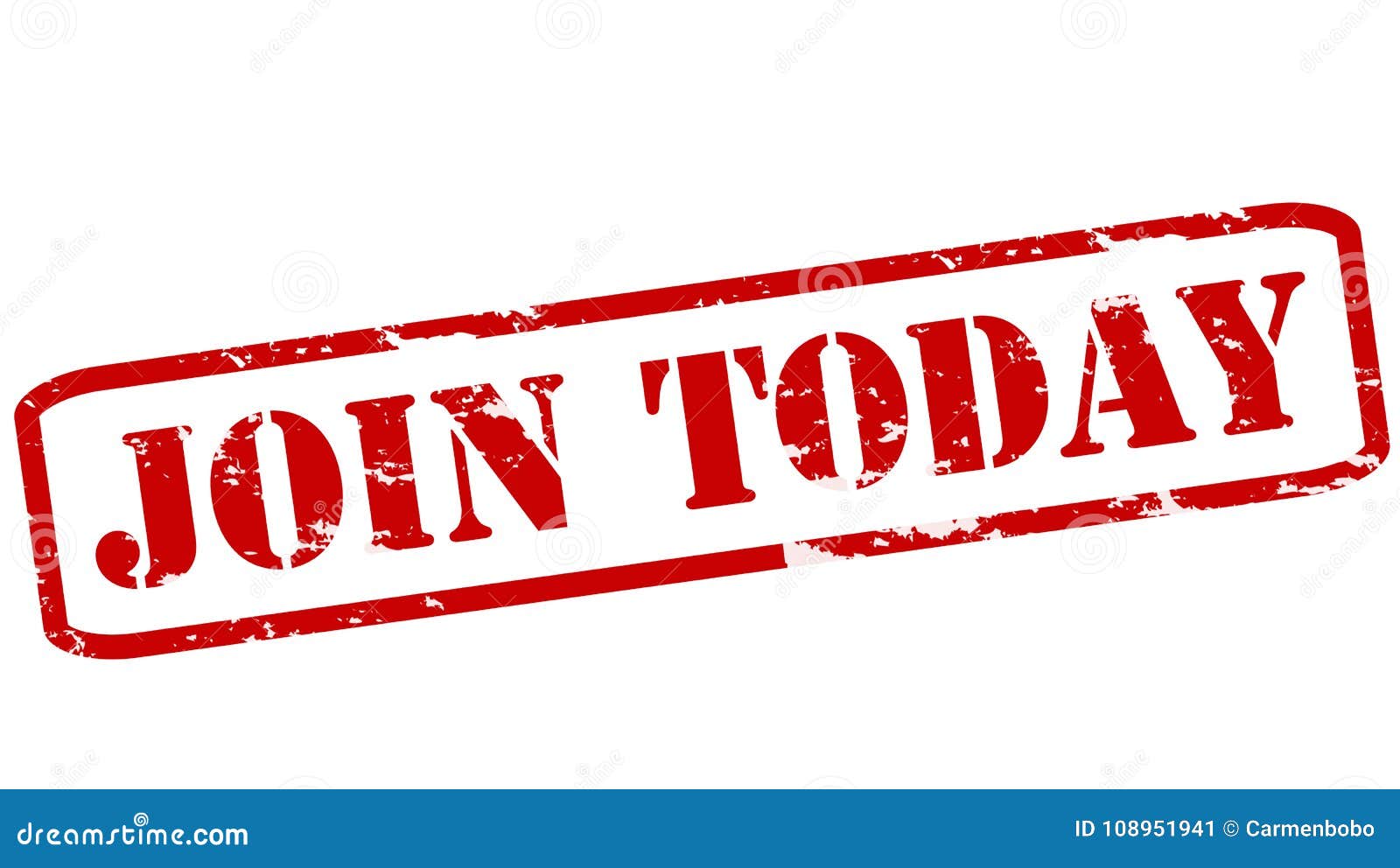 Join today stock illustration. Illustration of rubber - 108951941