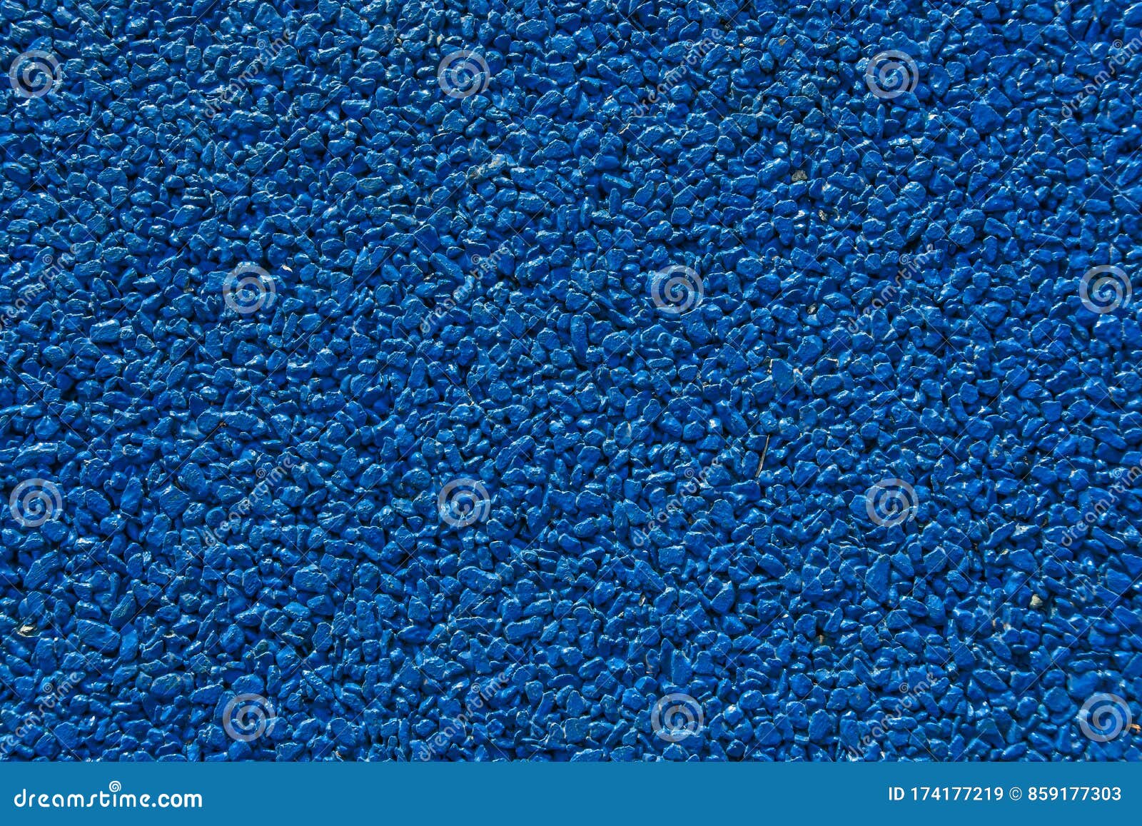 Blue rubber particles stock image. Image of park, particles - 174177219