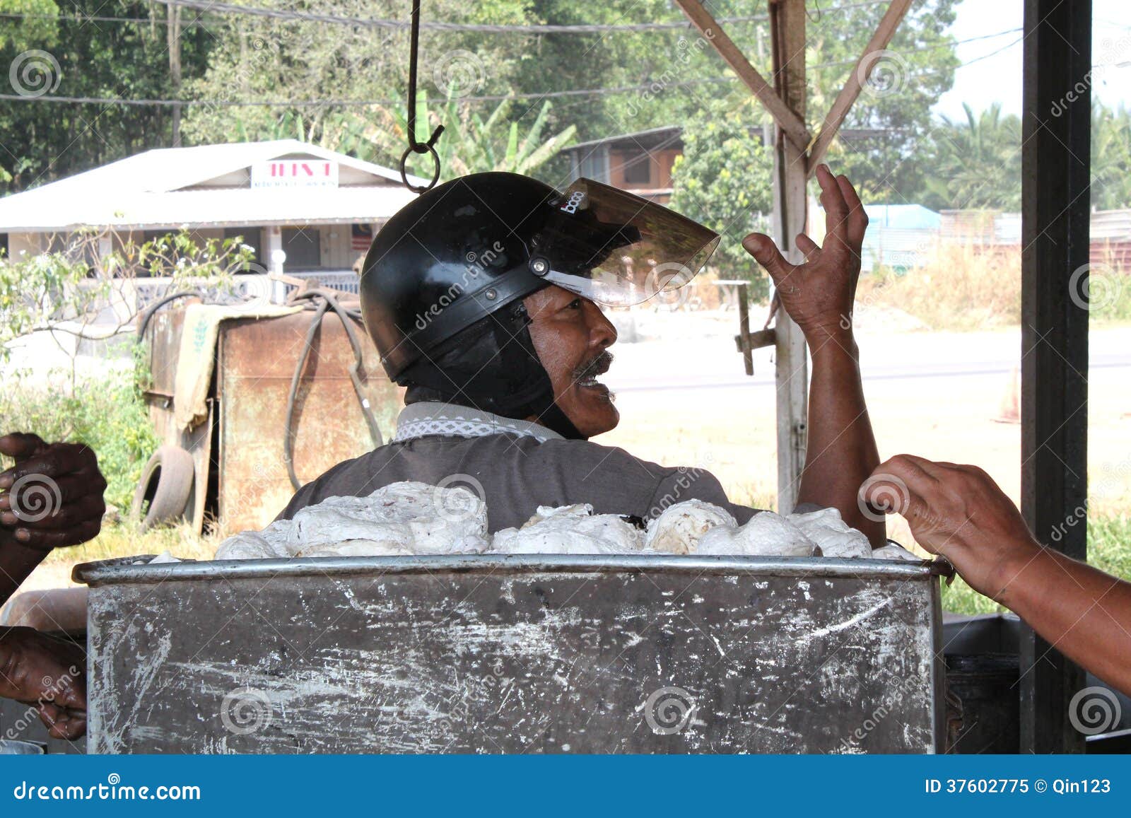 Rubber Workers Transport Rubbers Editorial Image - Image of reach ...