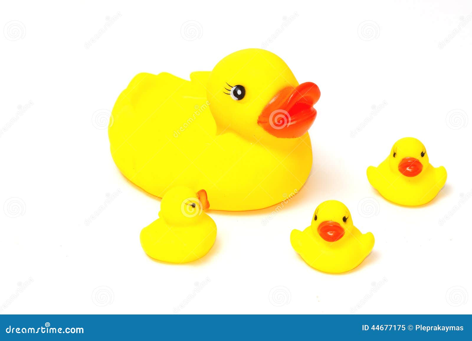 Rubber Yellow Ducks With Hooks In Their Heads. Fairground Hook A Rubber ...