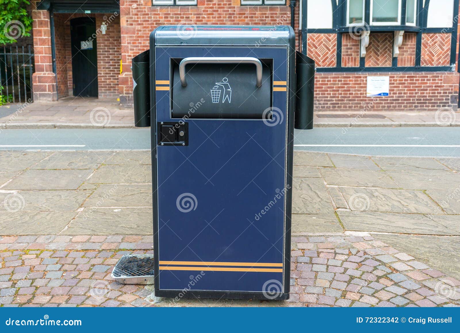 Rubbish Bin stock photo. Image of dustbin, trash, refuse - 72322342