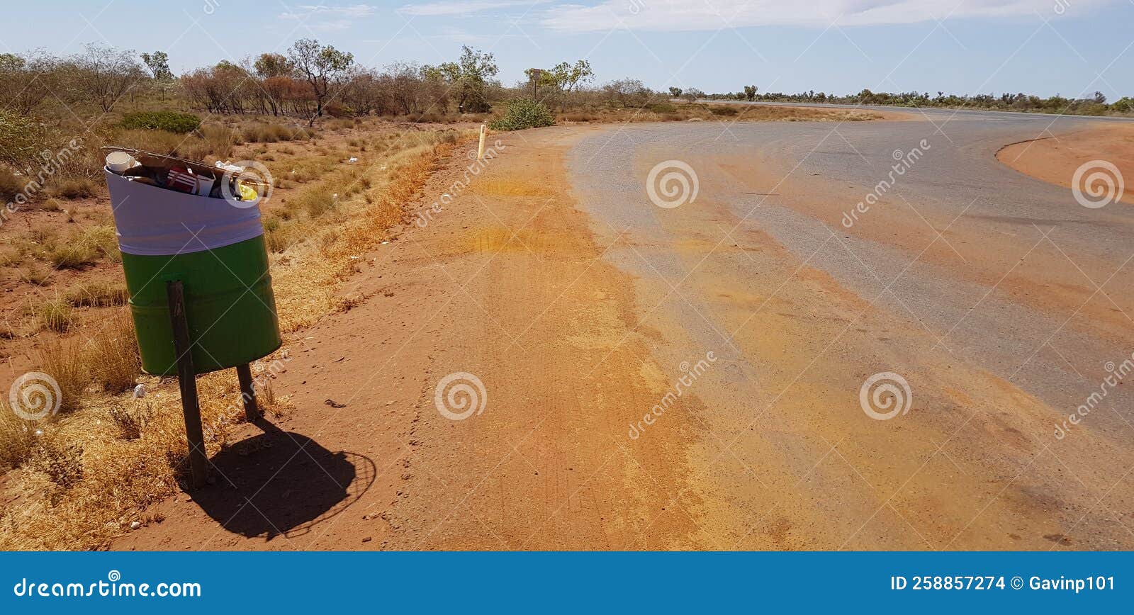 Rubbish Bin Trash Dumpster Waste Recycle Outdoors Outside Outback ...