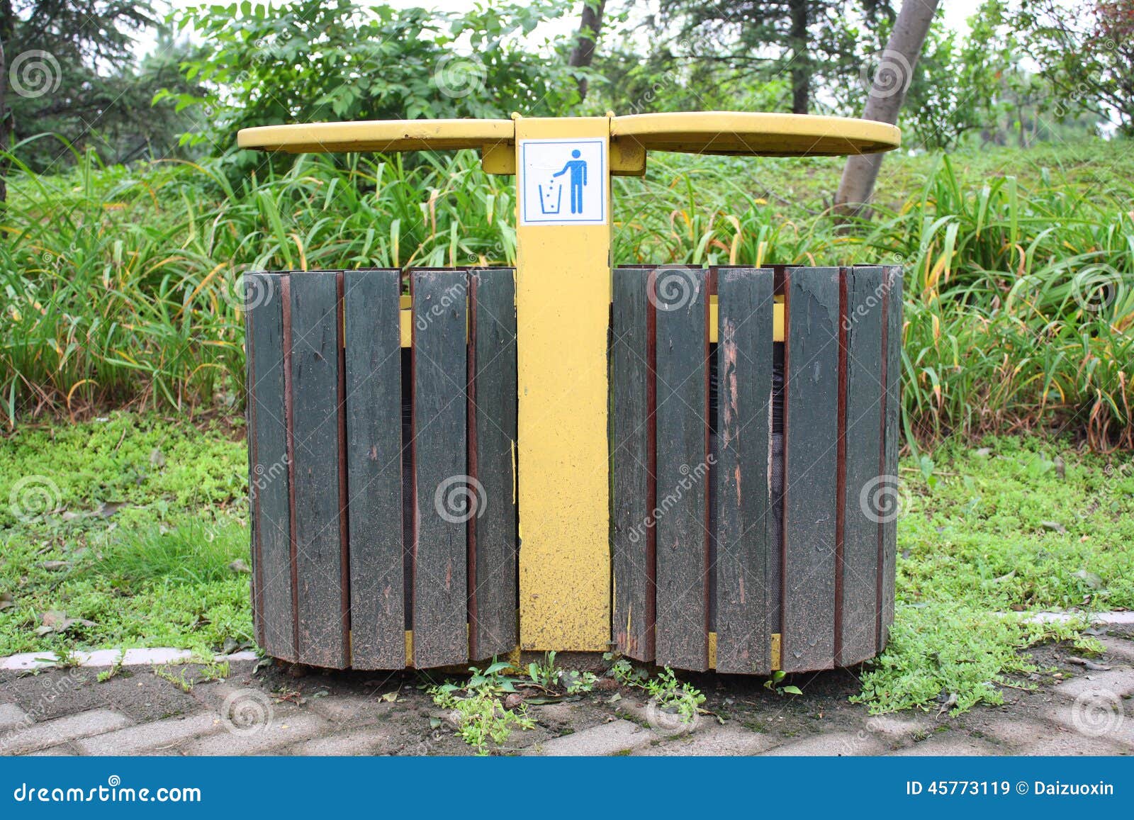 Rubbish bins stock image. Image of group, color, bins - 45773119