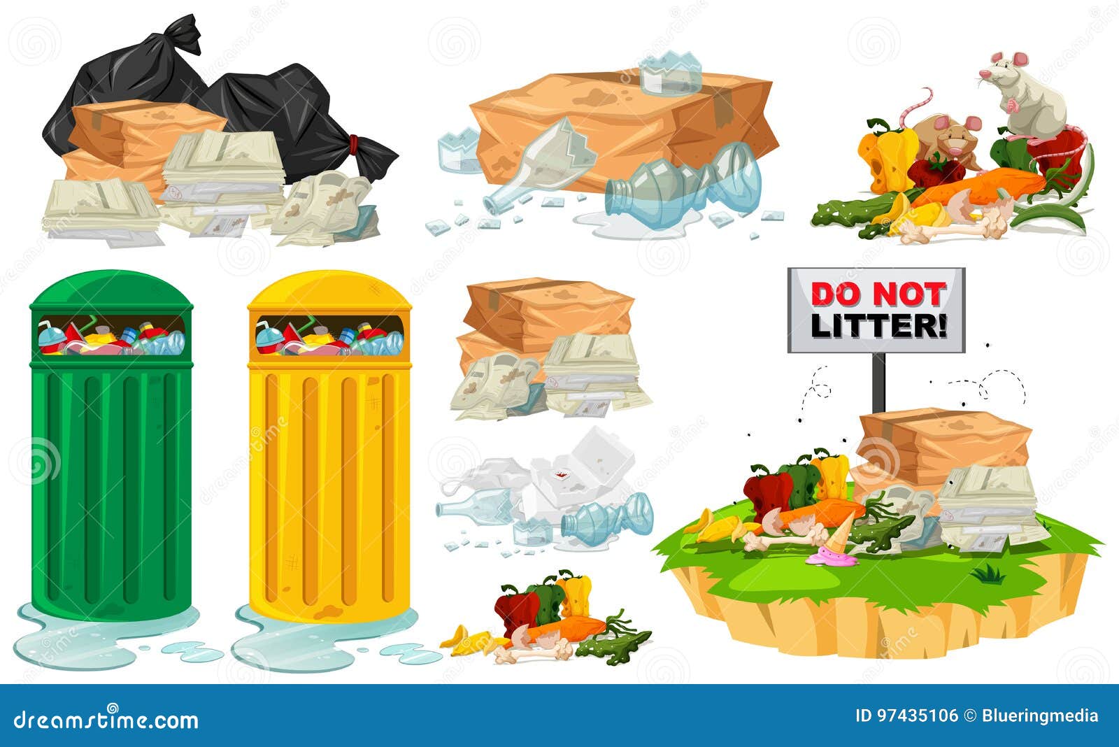 Trashcans Cartoons, Illustrations & Vector Stock Images - 66 Pictures ...