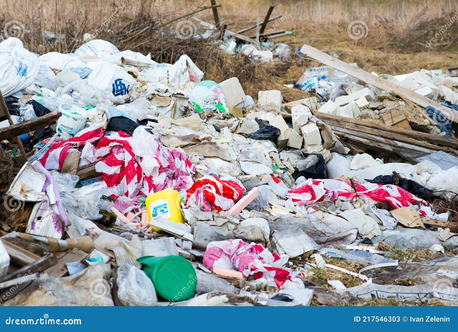 Rubbish in the Forest, Garbage, Dump and Trash Stock Image - Image of ...