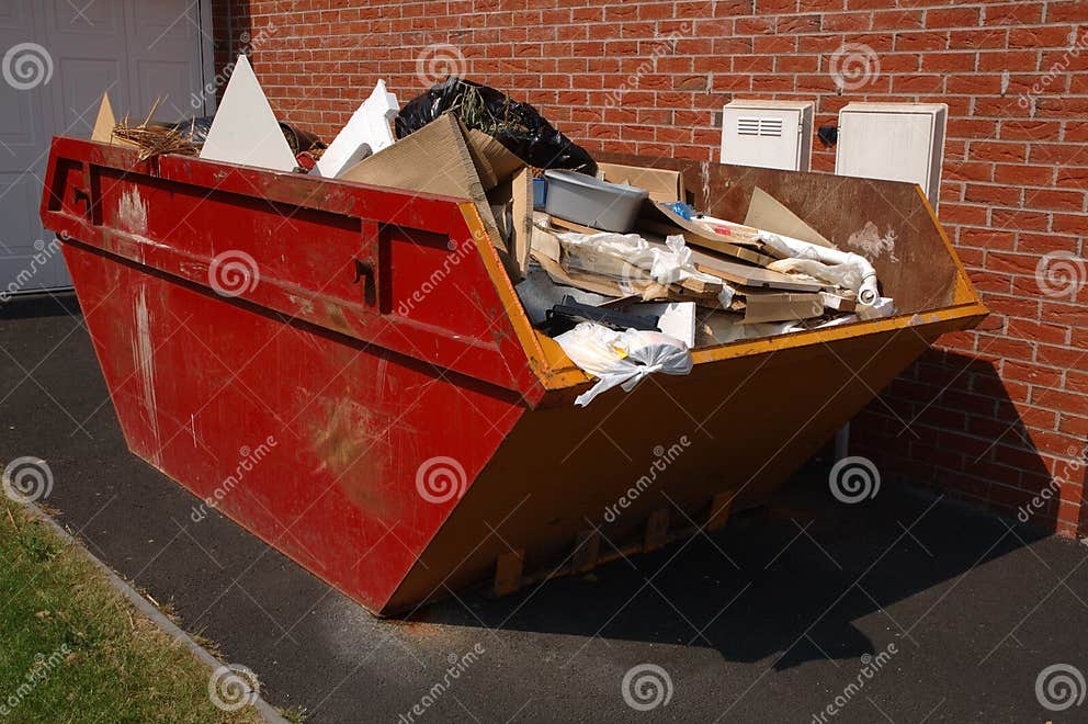 Rubbish skip stock image. Image of global, landfill, waste - 860459