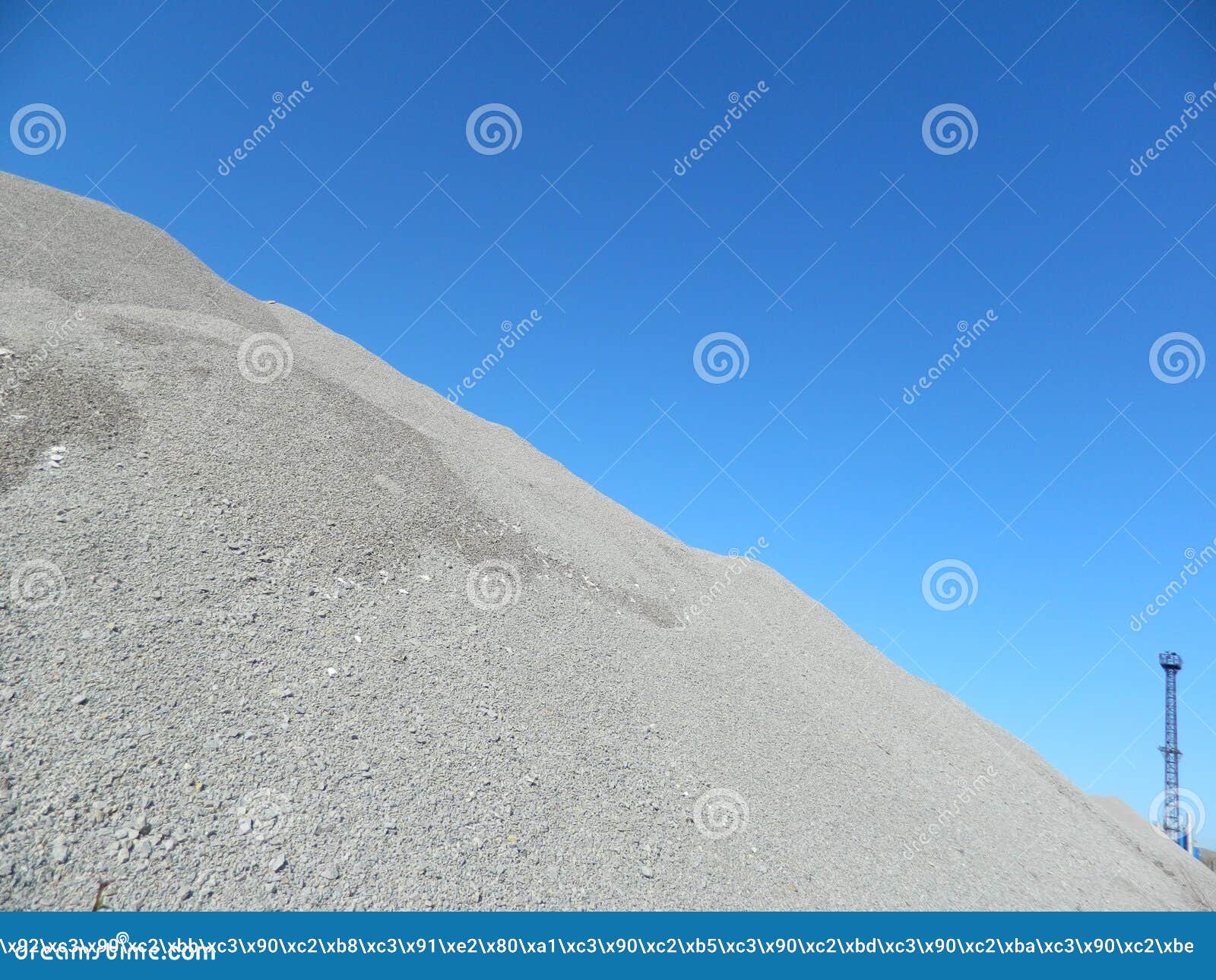 Rubble Rubble On Blue Sky Background Royalty-Free Stock Image ...