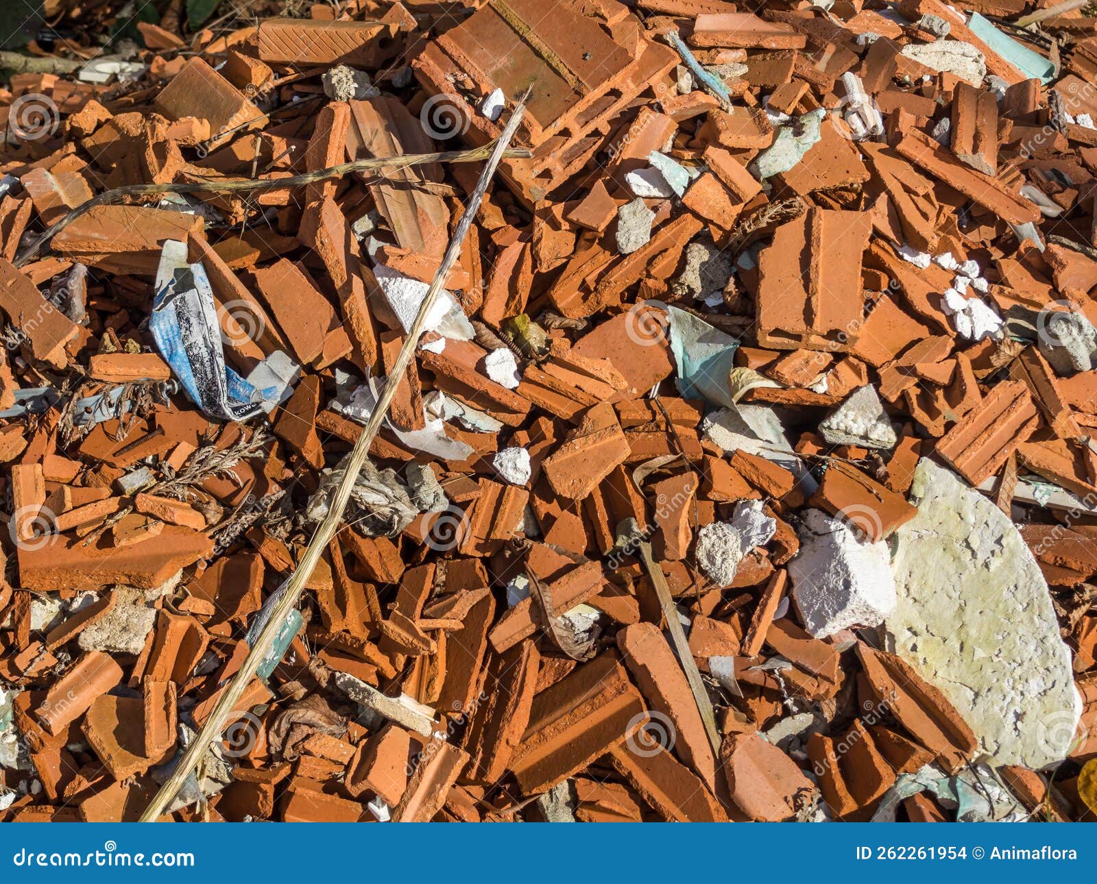 Rubble at a Construction Site Stock Photo - Image of rubble ...