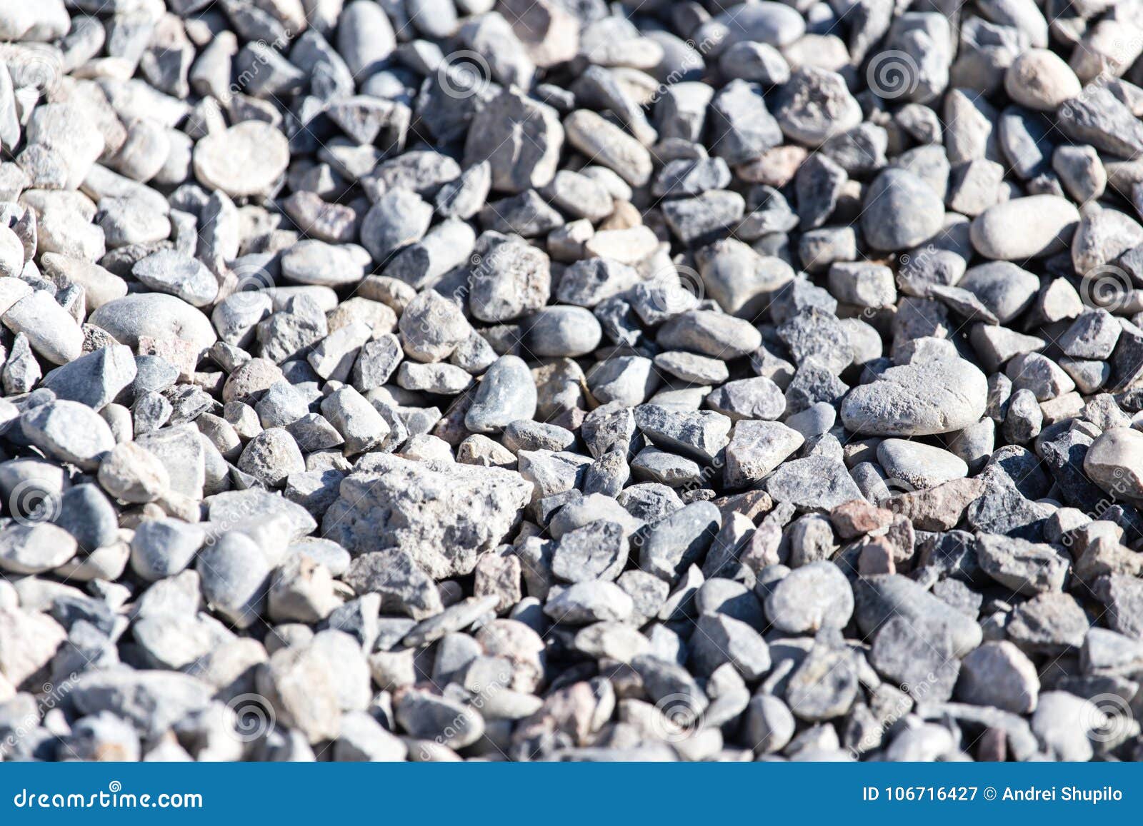 Rubble on the Construction Site As a Background Stock Image - Image of ...