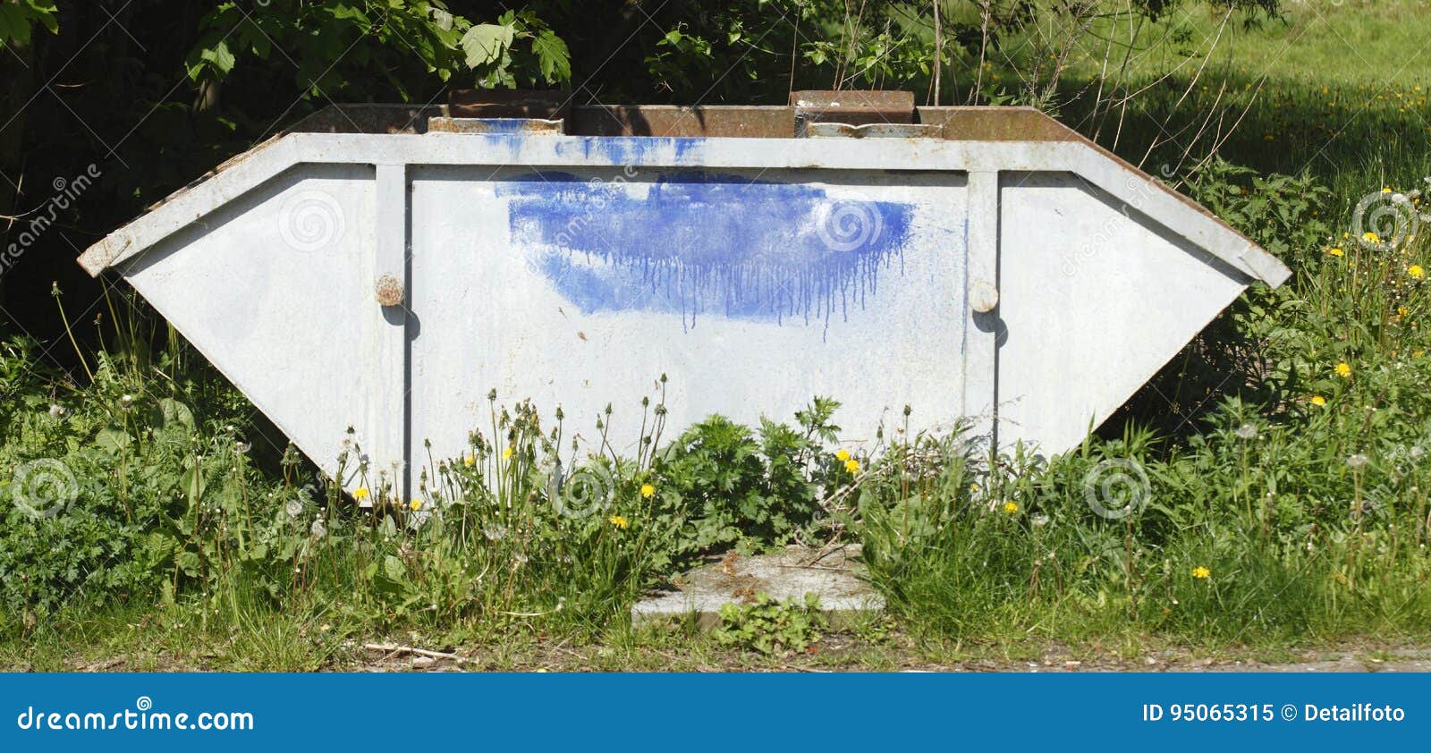 Rubble Container stock image. Image of europe, hollow - 95065315