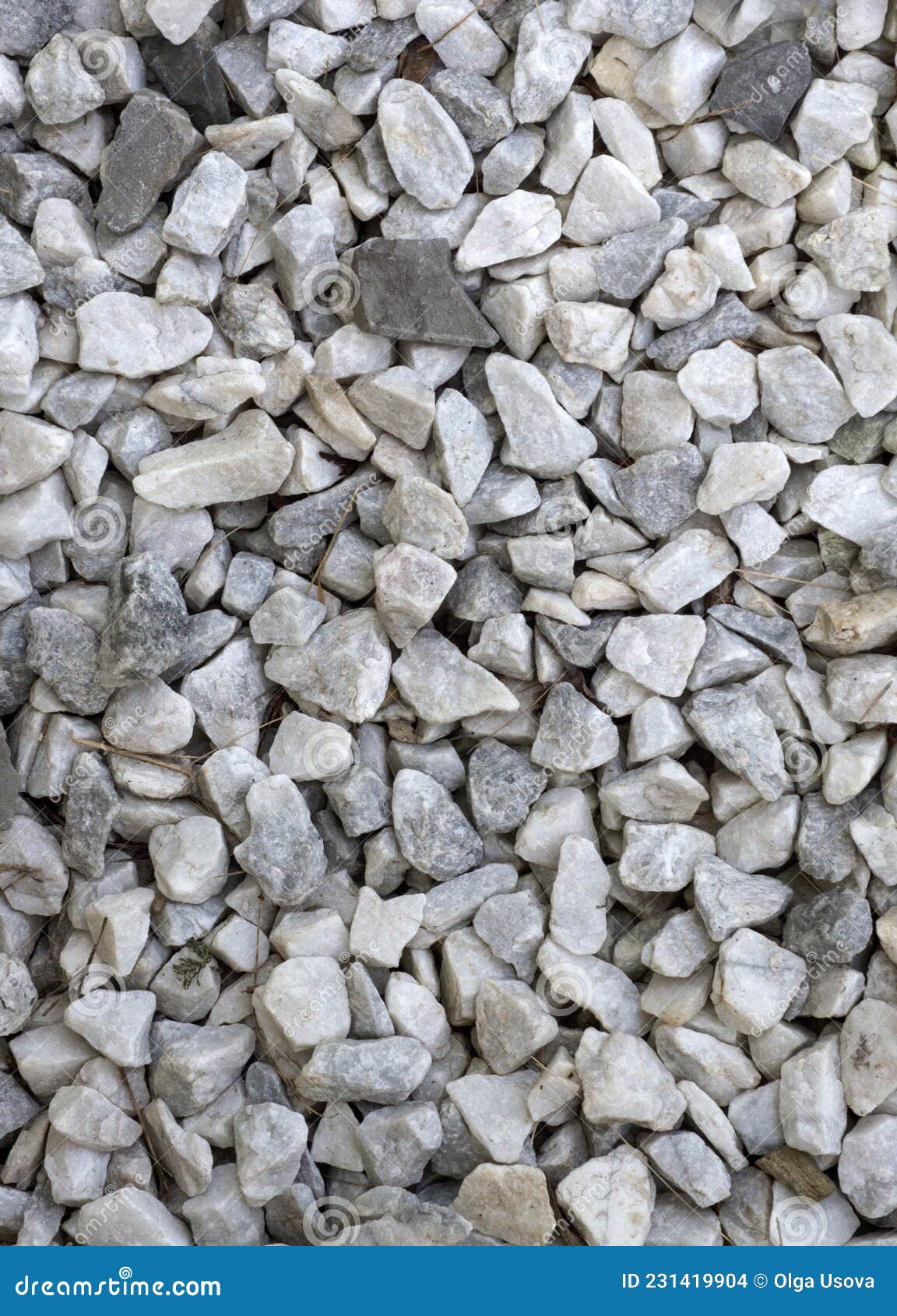 Rubble or Gravel Background, Construction Material. Gravel Pebbles ...