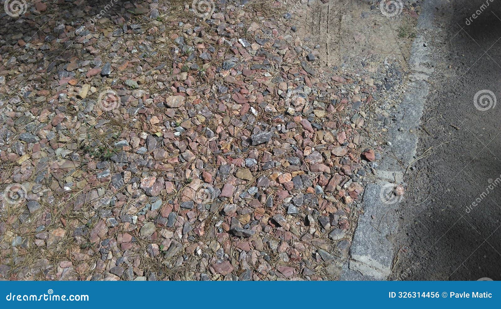 Rubble on the ground stock photo. Image of brickwork - 326314456