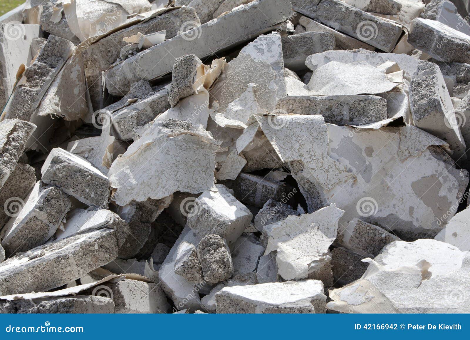 Rubble stock photo. Image of site, wall, brick, environmental - 42166942