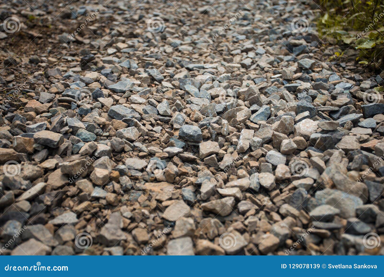 The Rubble, A Pile Of Smashed Cement Stacked Together Of Deteriorated ...