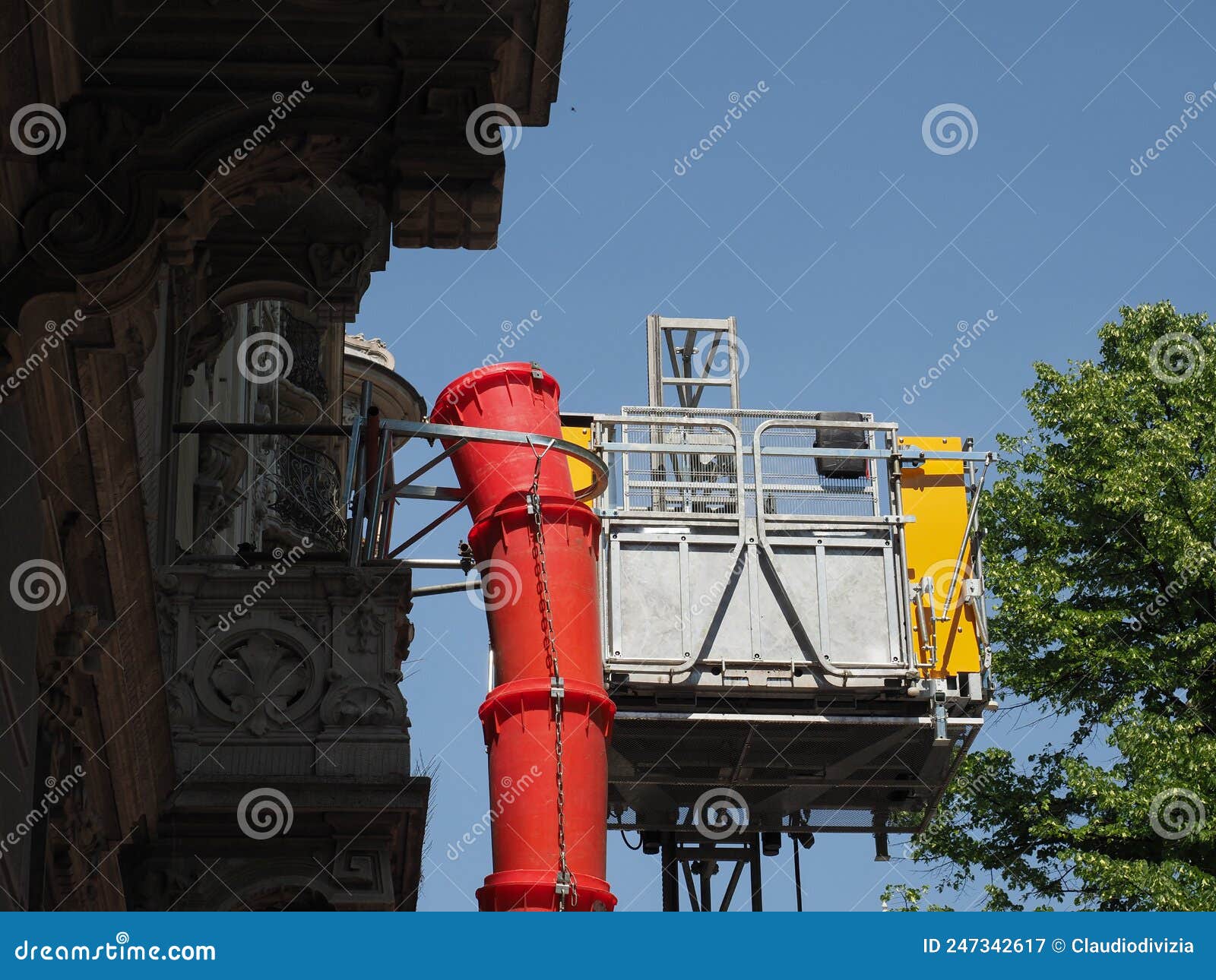 Rubble Pipe in Building Site Stock Image - Image of debris, site: 247342617