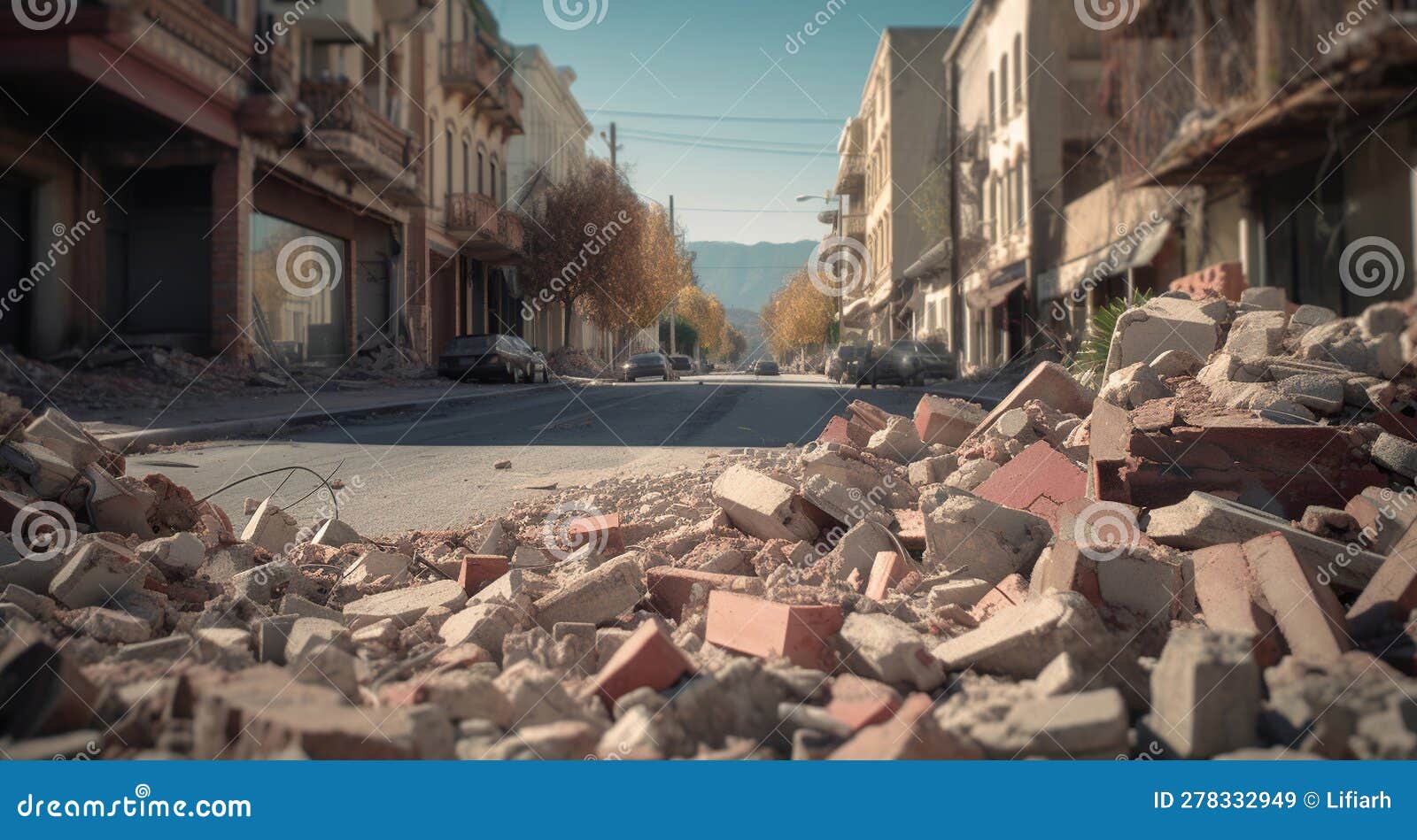 Rubble and Remnants, Exploring the Chaos Left Behind by the Earthquake ...