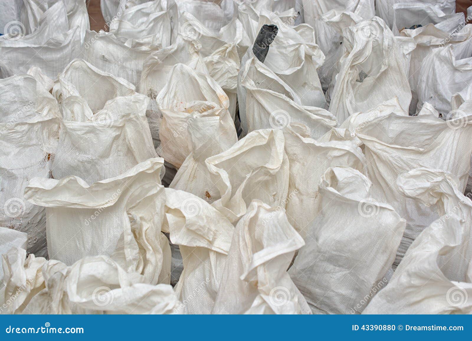 Rubble sacks stock photo. Image of sack, rubble, brick - 43390880