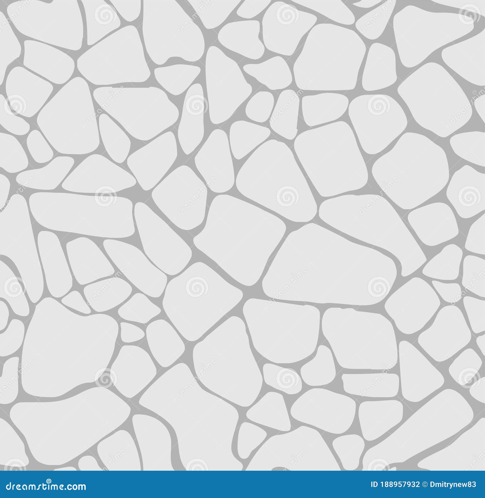 Rubble Stone Pattern Texture - Seamless Stock Vector - Illustration of ...