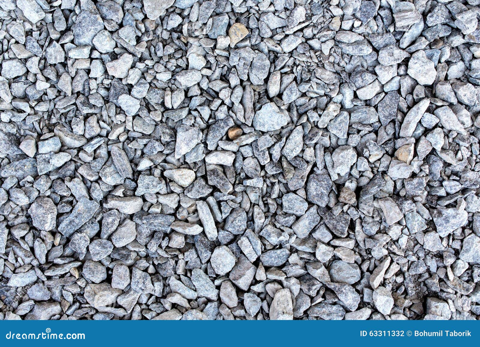 Rubble Surface Gray Pebbles Stones Stock Photo - Image of dark, outside ...