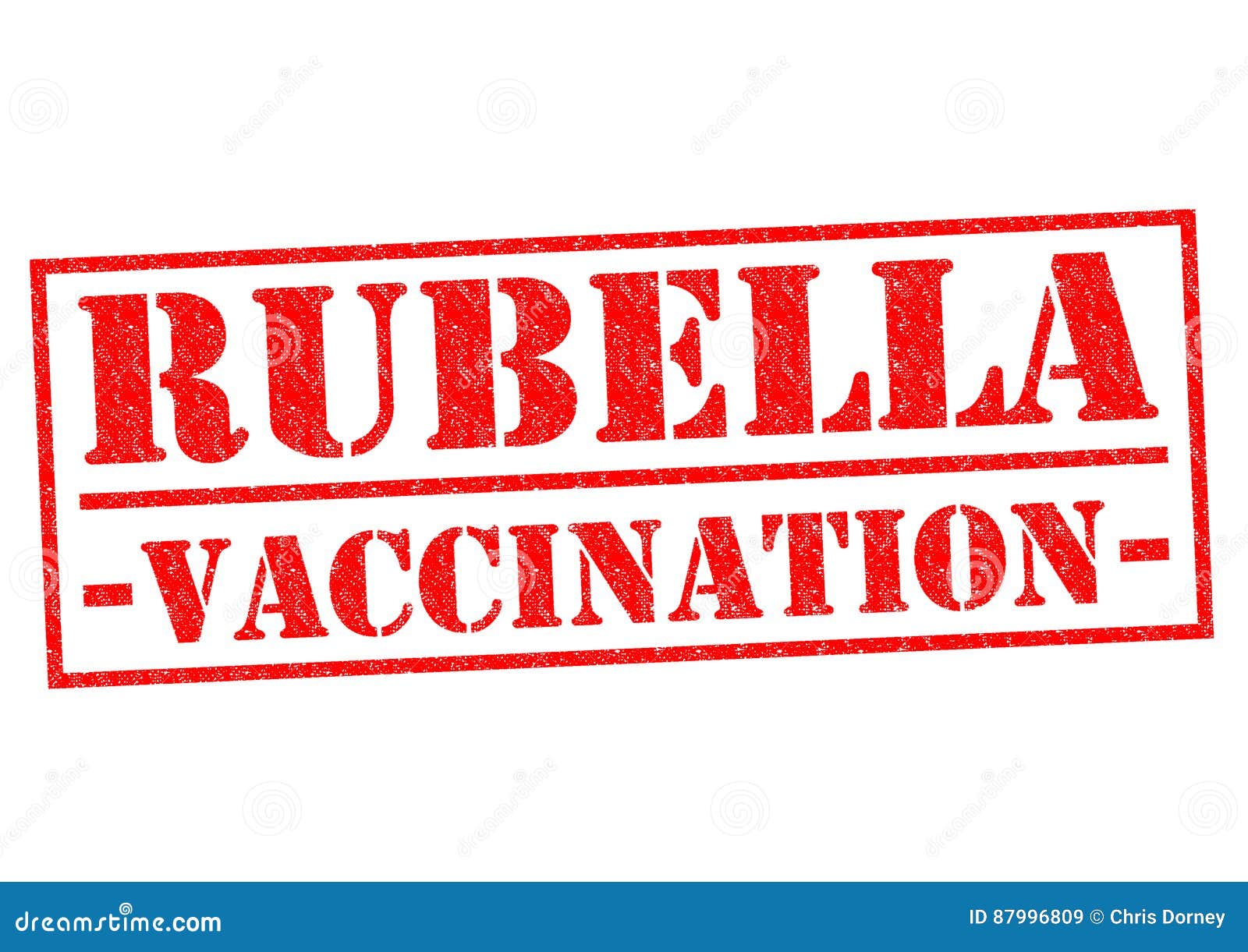 RUBELLA VACCINATION stock illustration. Illustration of insignia - 87996809
