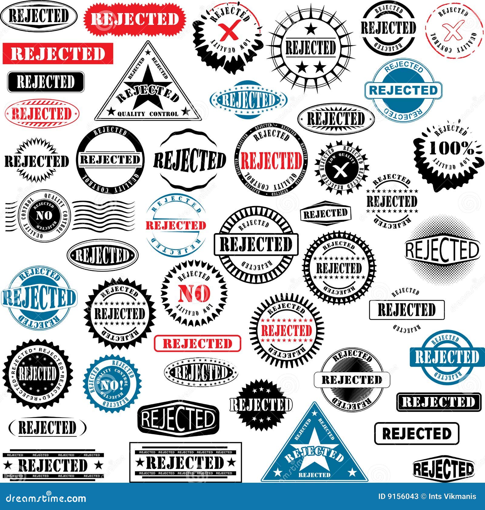 QC Rejected Royalty-Free Stock Photo | CartoonDealer.com #4992117