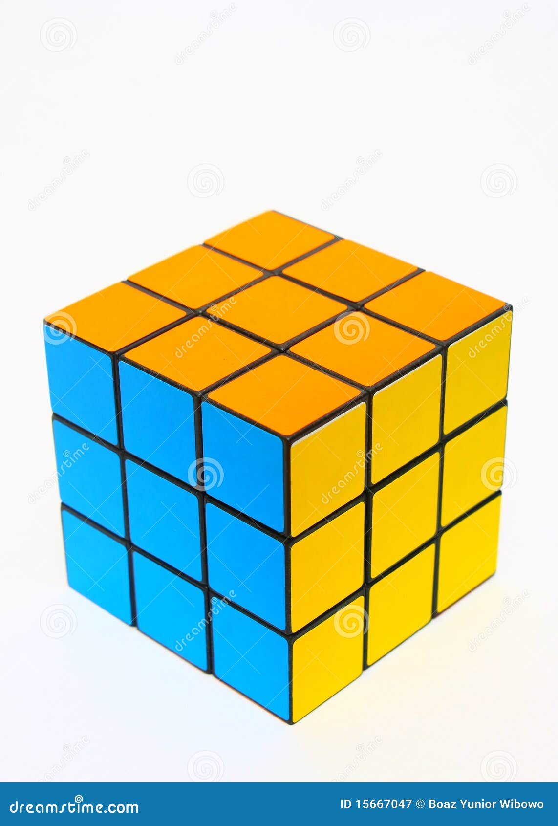 The Famous Rubiks Cube On A Black Background Editorial Photo ...