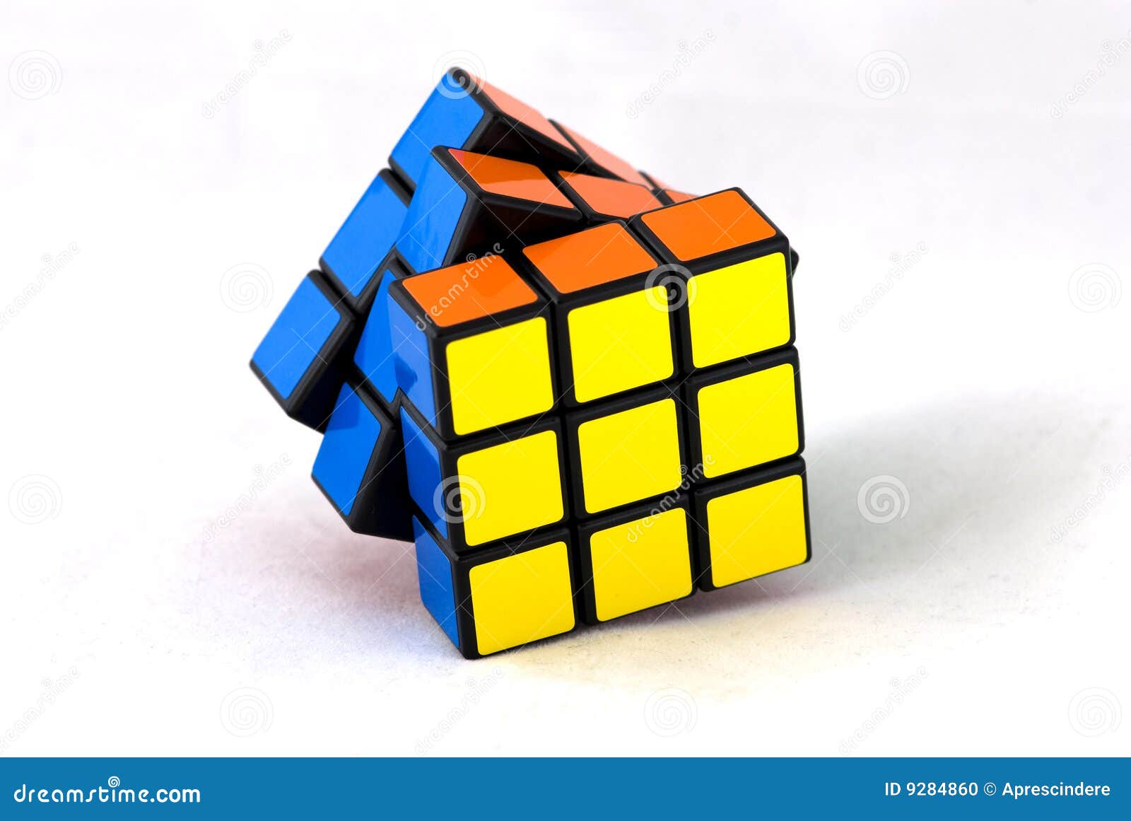 The Famous Rubiks Cube On A Black Background Editorial Photo ...