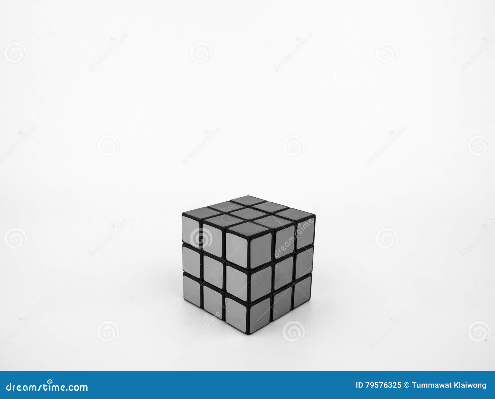 Rubik S Cube in Black and White Editorial Image - Image of dice ...
