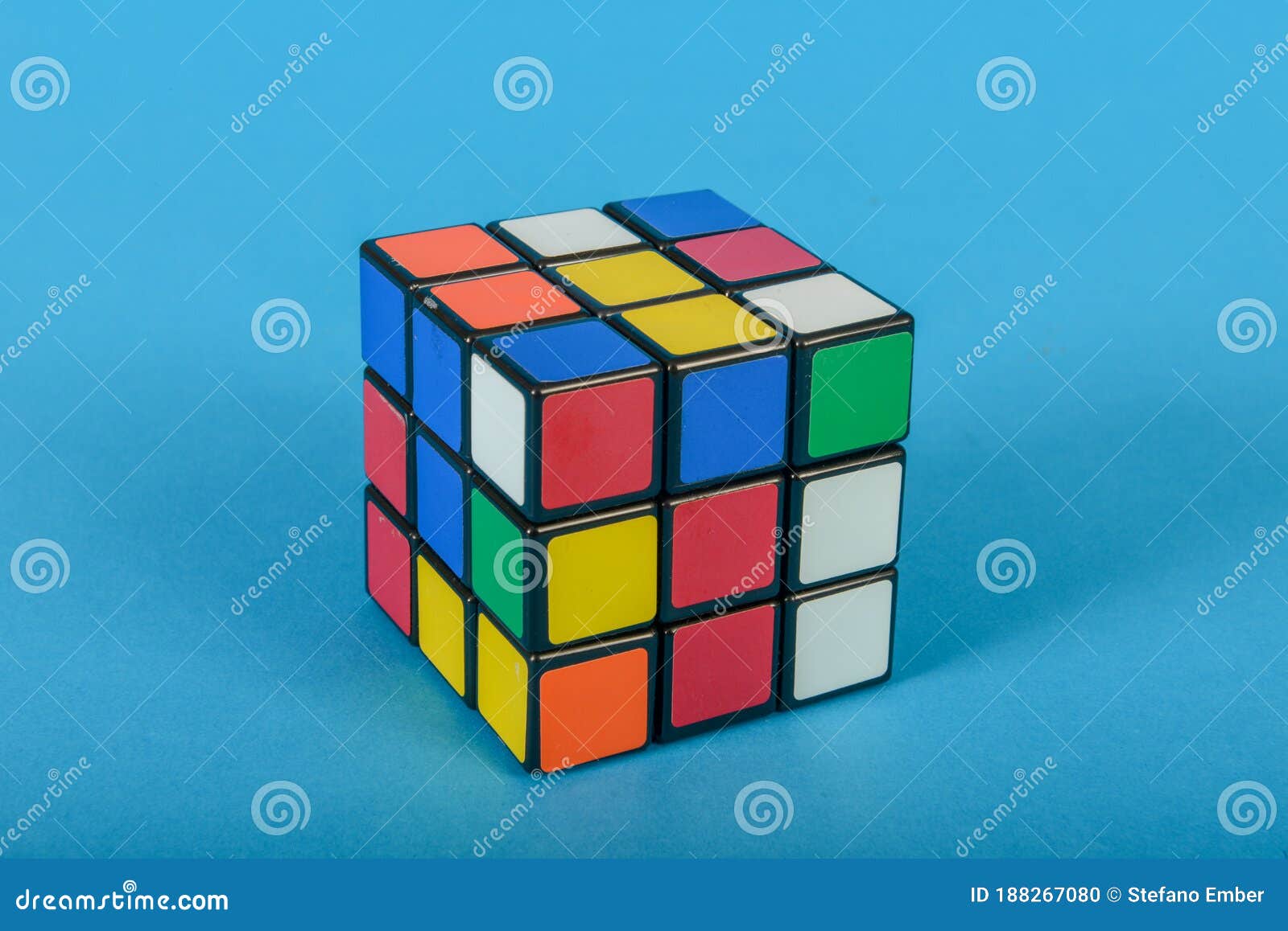 Rubik`s cube editorial image. Image of editorial, background - 188267080