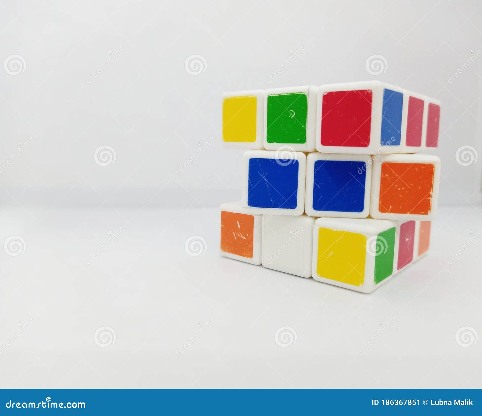 Rubik`s Cube with Different Color Editorial Photo - Image of ...