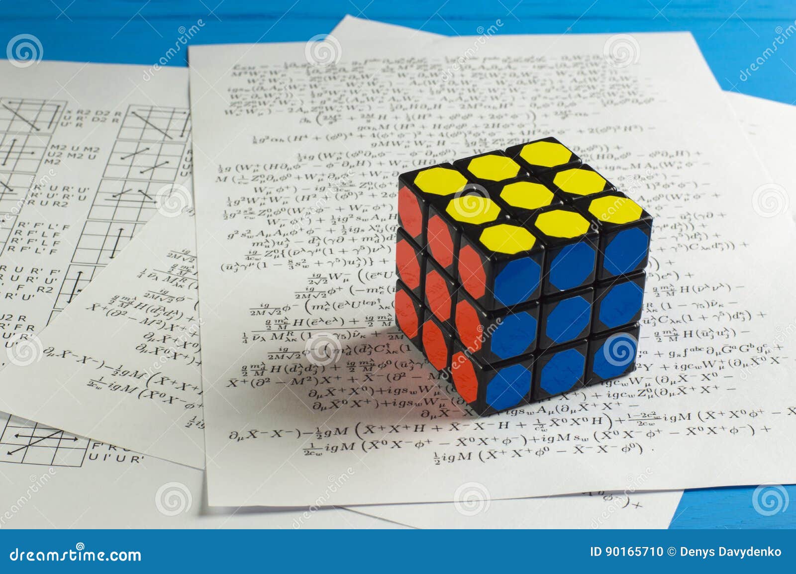 Rubik`s Cube editorial image. Image of intelligence, colors - 90165710