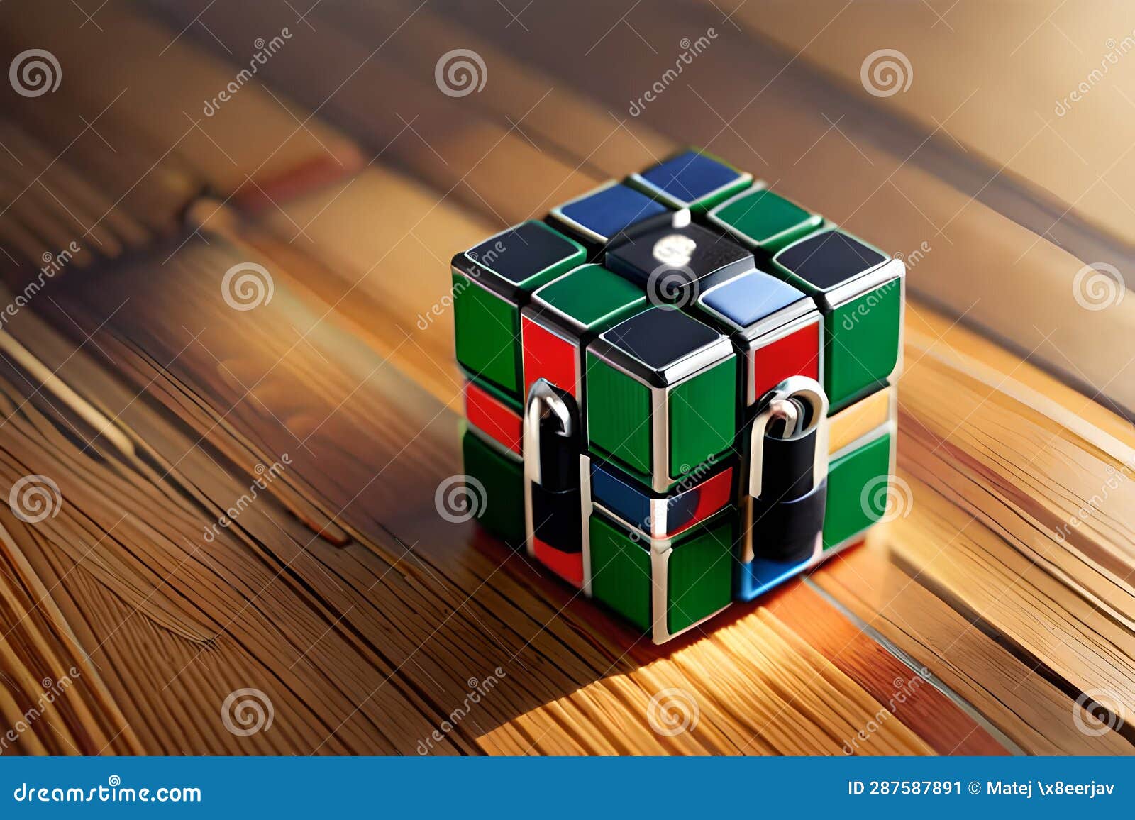 The Rubik’s Cube Lock: a New Challenge for Puzzle Lovers Stock ...
