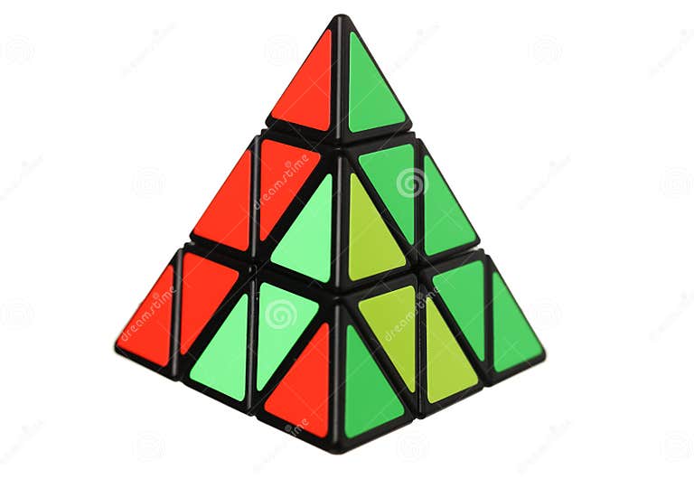 Rubik`s Cube in a Shape of a Pyramid Editorial Photo - Image of ...